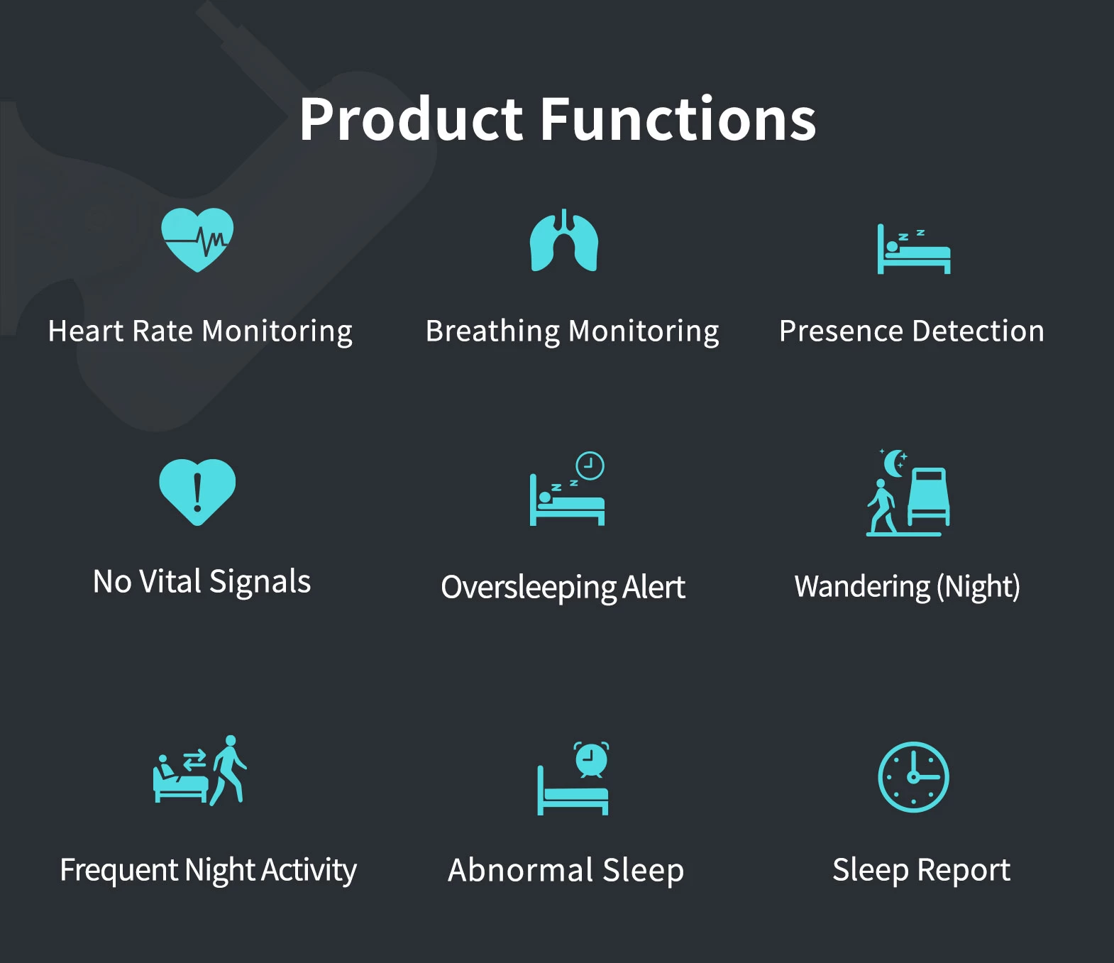 Aerosense Wavve Contactless Sleep Sensor - TVTRADAR - Time Varying ...